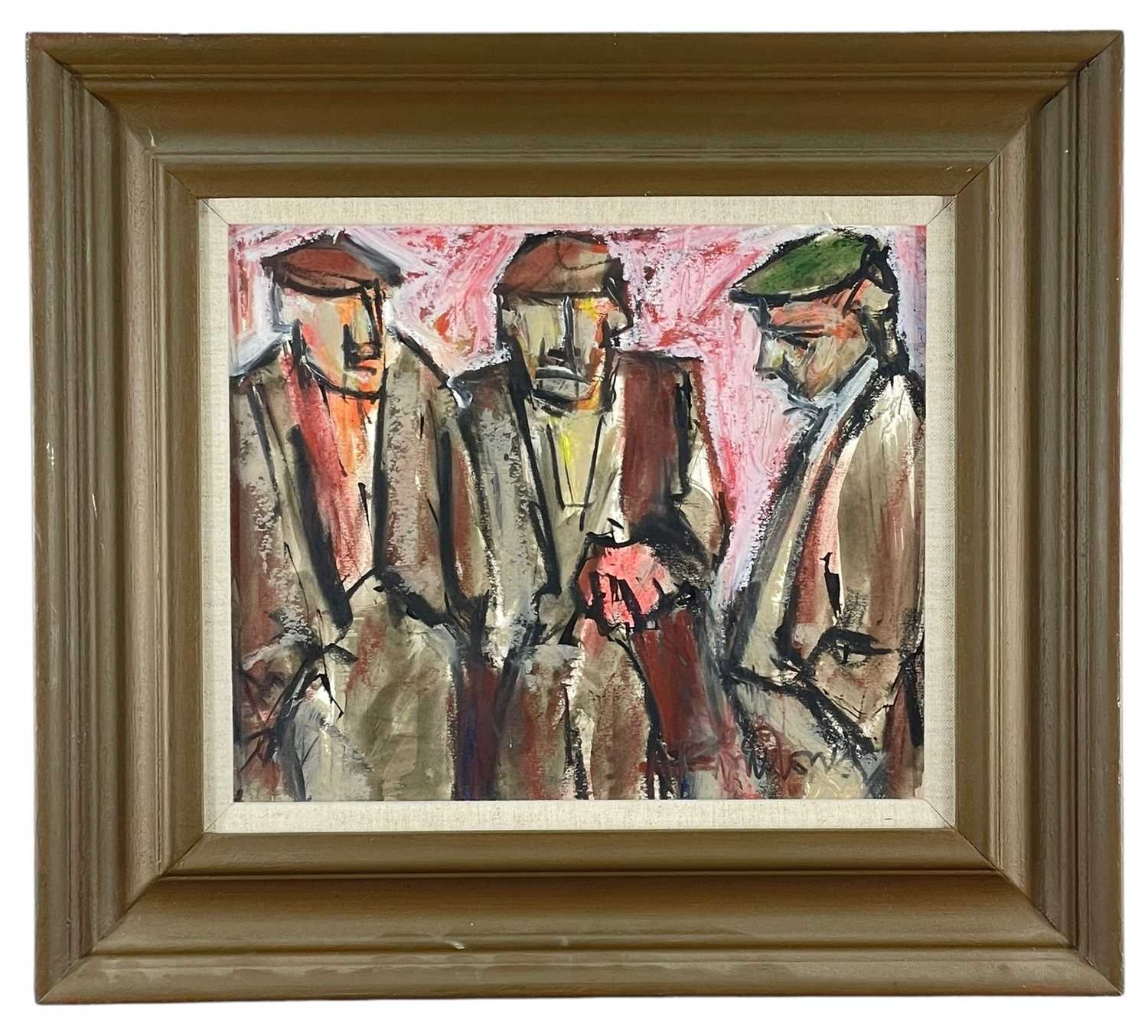 Mike Jones | Three Farmers | MutualArt