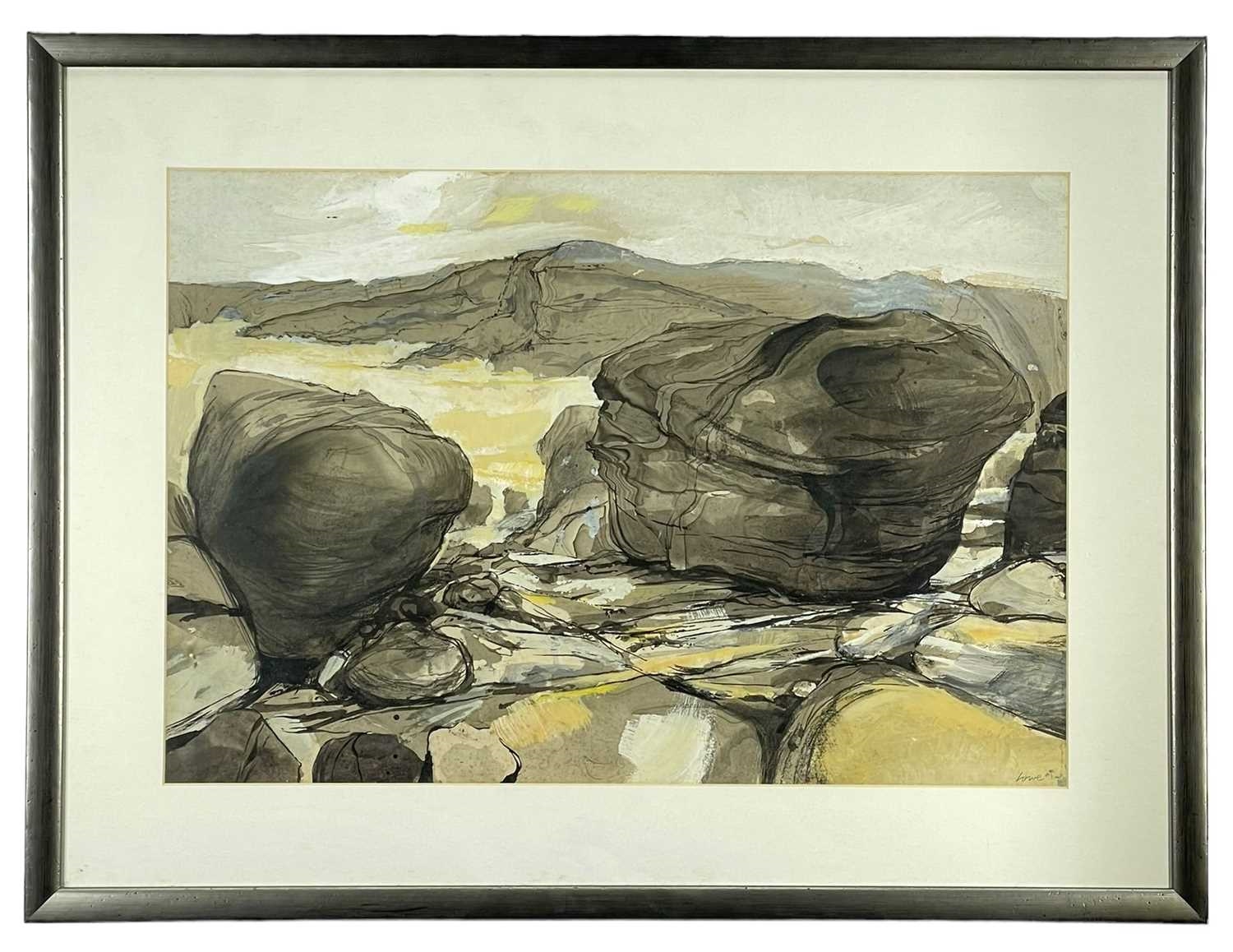 Ronald Lowe | Boulders at Low Tide | MutualArt