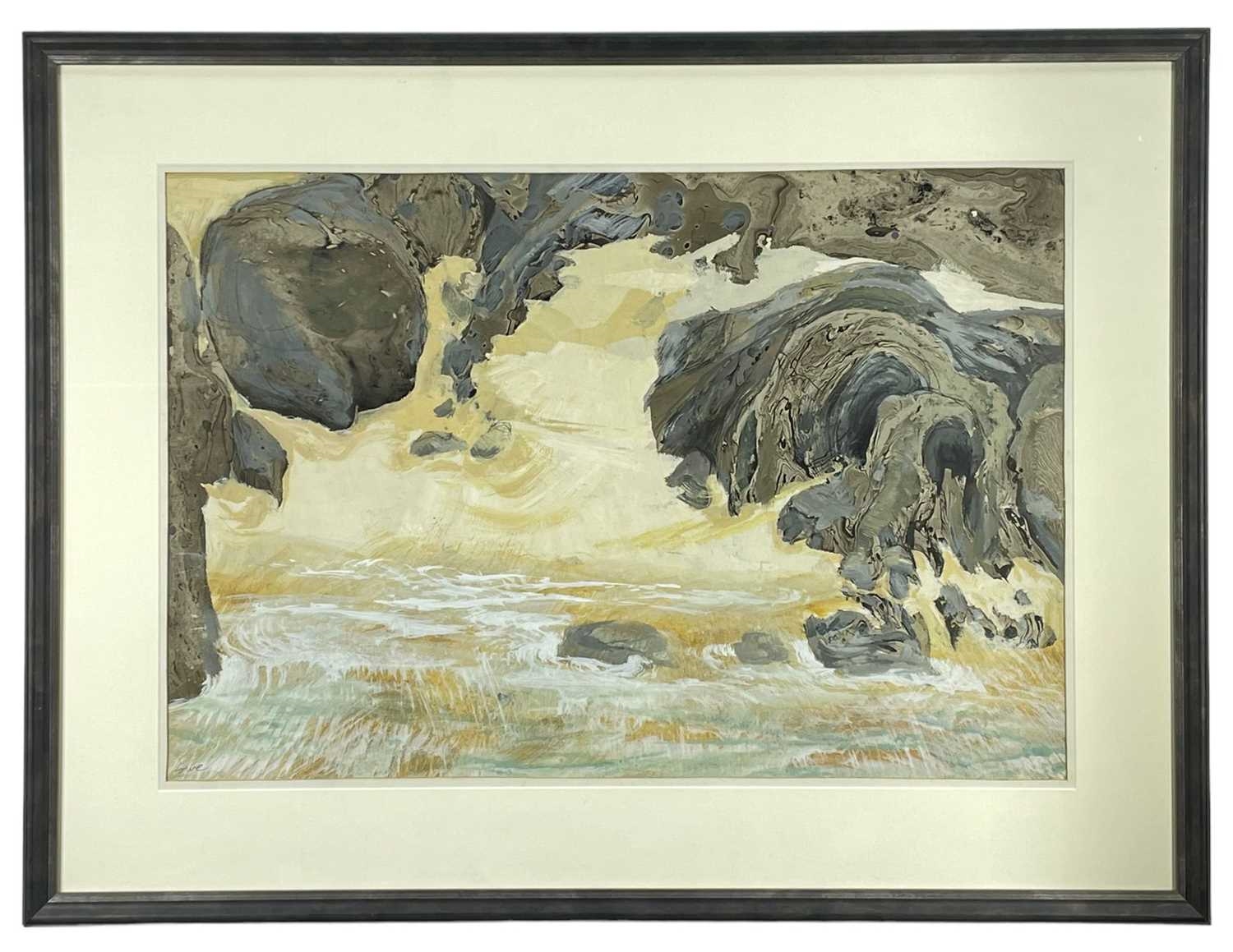 Ronald Lowe | Tide up the Beach | MutualArt