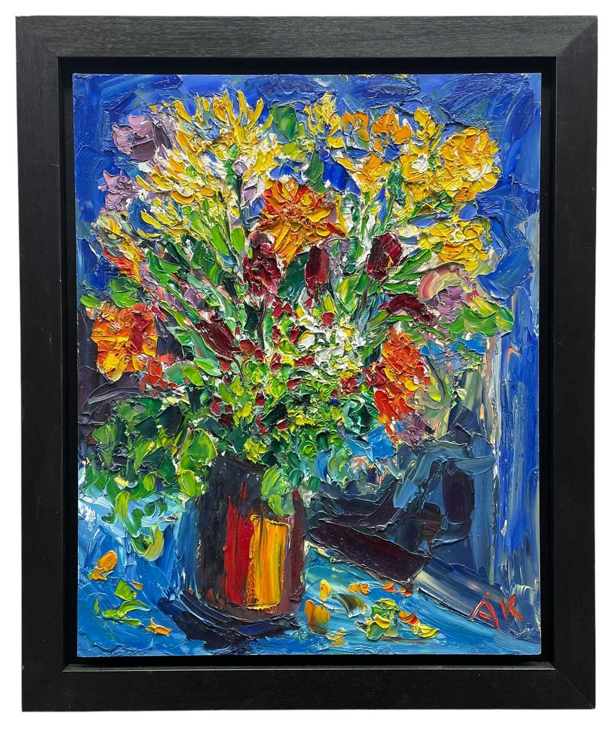 Alan Knight | Flowers in Vase | MutualArt