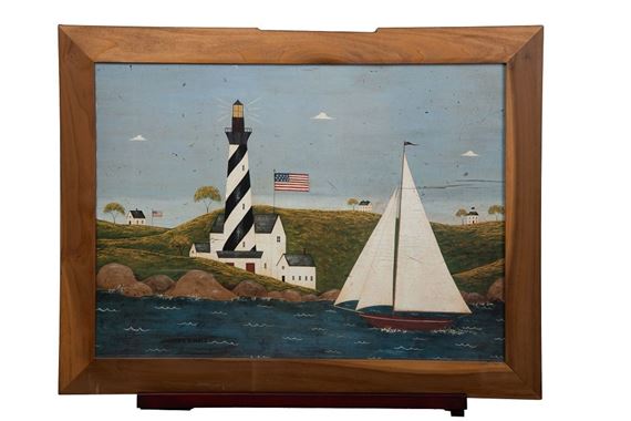 Warren Kimble | Ship Print by Warren Kimble | MutualArt