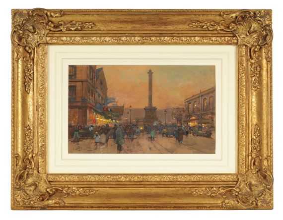 Eugène Galien-Laloue | La Place de la Bastille | MutualArt