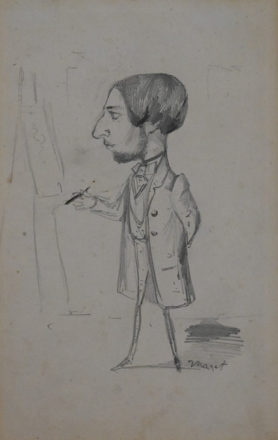 Édouard Manet | Group of Four Pencil Sketches Attributed to Edouard ...