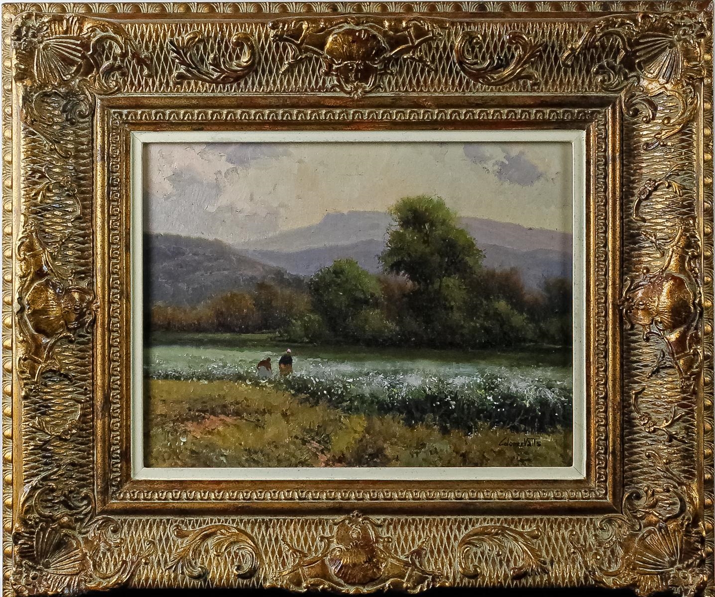 Joan Colomer Valls | Paisaje con figuras | MutualArt