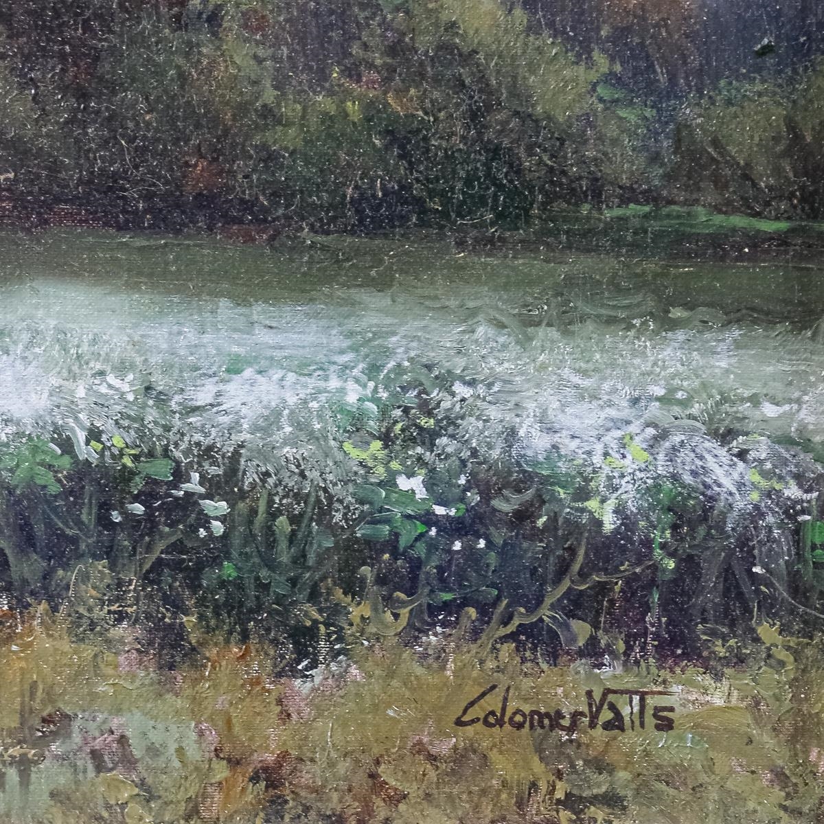 Joan Colomer Valls | Paisaje con figuras | MutualArt