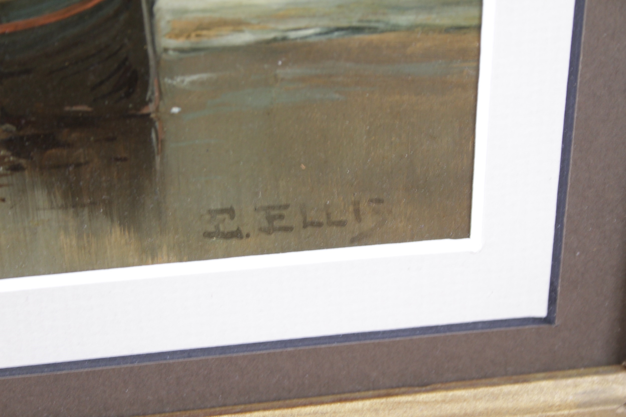 Edwin Ellis | - Coastal scene off Mizen Head | MutualArt