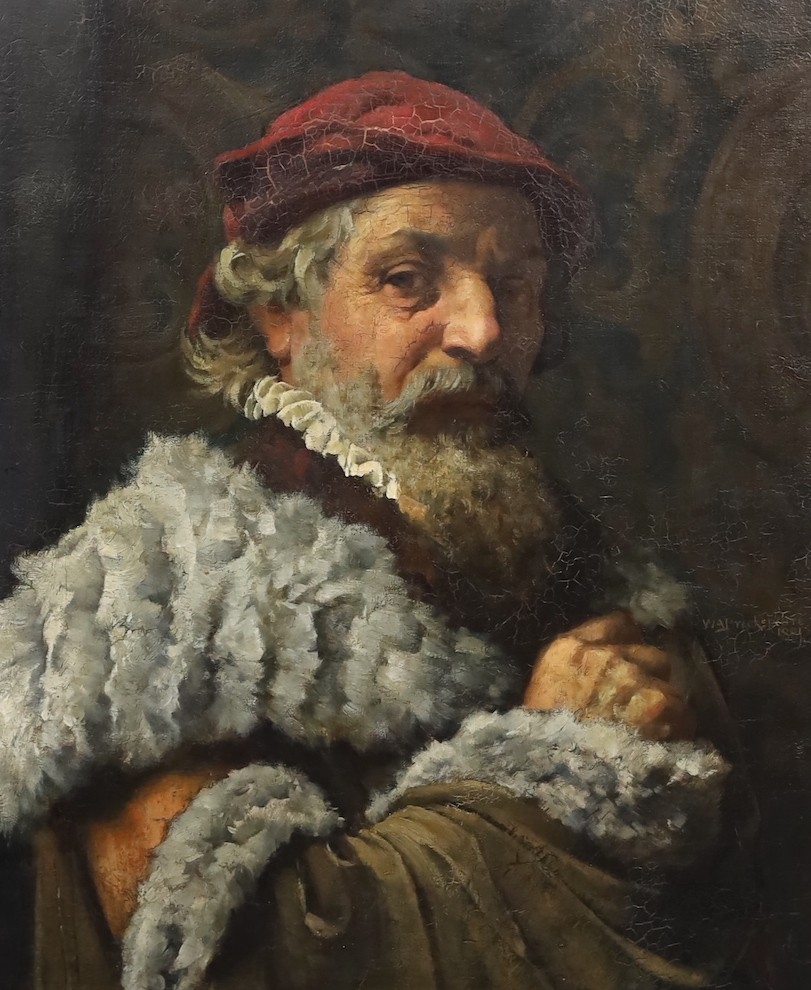 William A. Breakspeare | Portrait of a 17th century gentleman (1881 ...