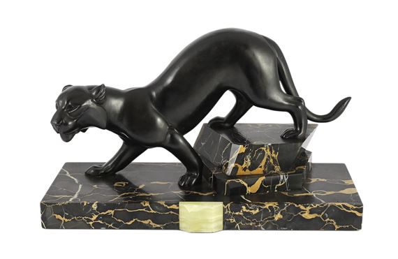 Irénée Rochard | Irene Rochard. A French Art Deco bronzed spelter and ...