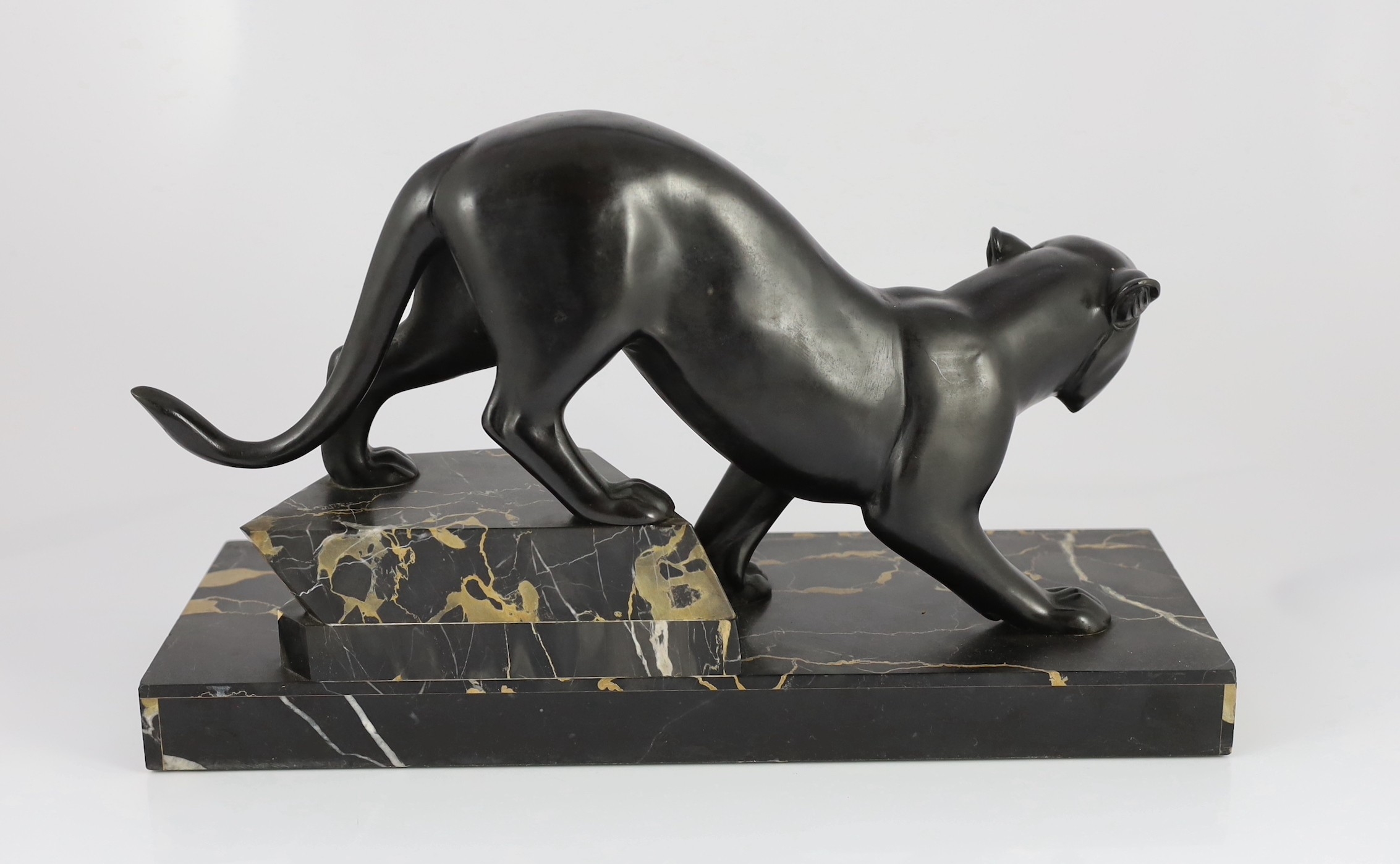 Irénée Rochard | Irene Rochard. A French Art Deco bronzed spelter and ...