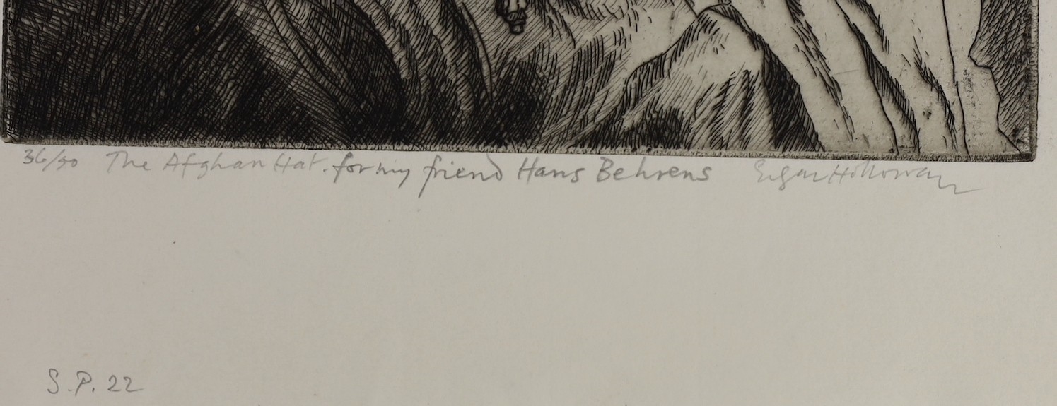 Edgar Holloway | The Afghan Hat' | MutualArt