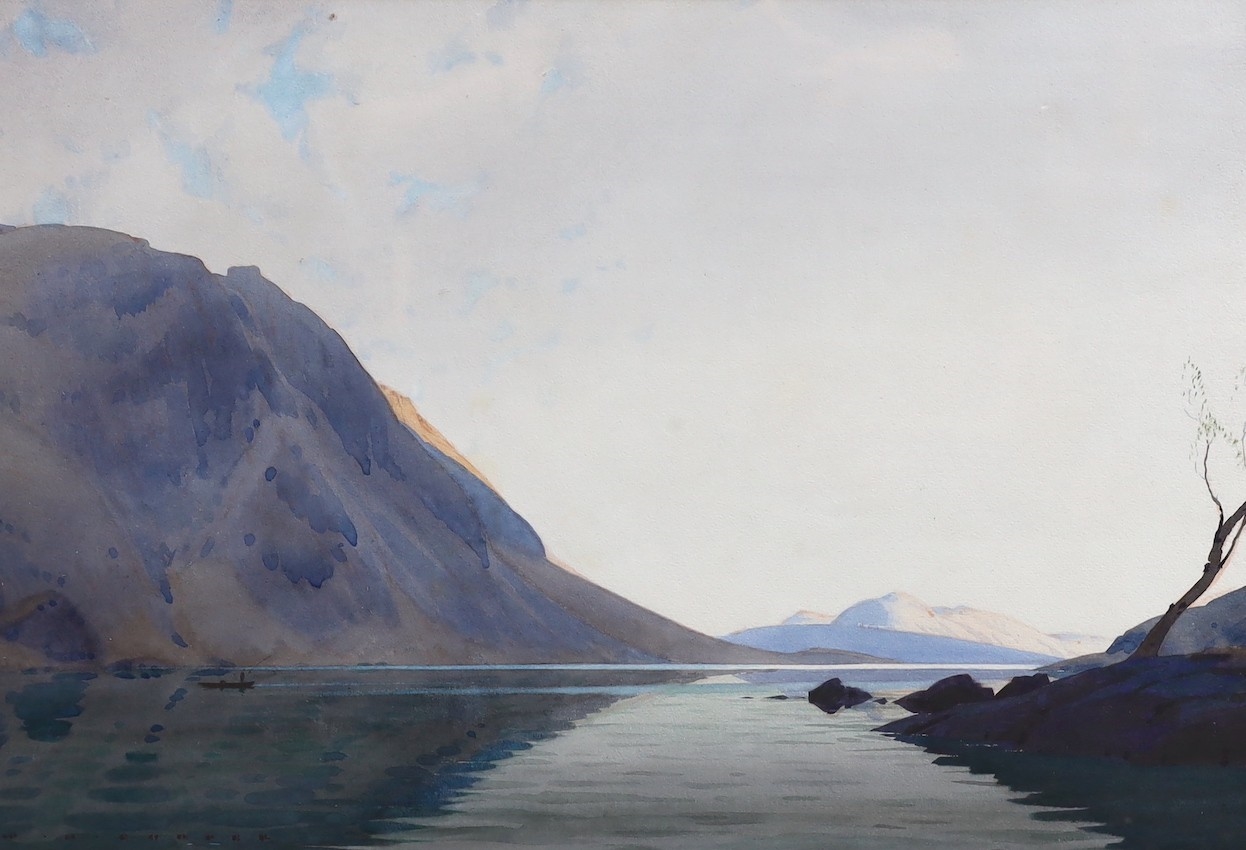 William Heaton Cooper | Sunset in the Lake District | MutualArt