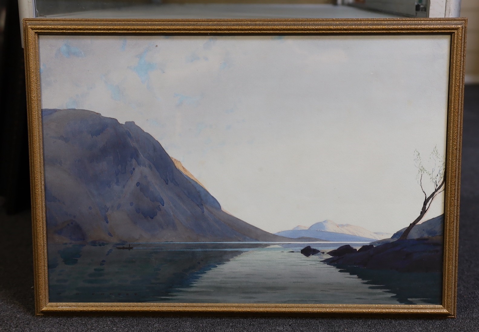 William Heaton Cooper | Sunset in the Lake District | MutualArt
