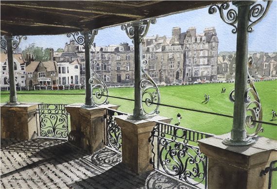 Kenneth Reed | 'The Balcony, R & A Clubhouse, St Andrews' (1999 ...