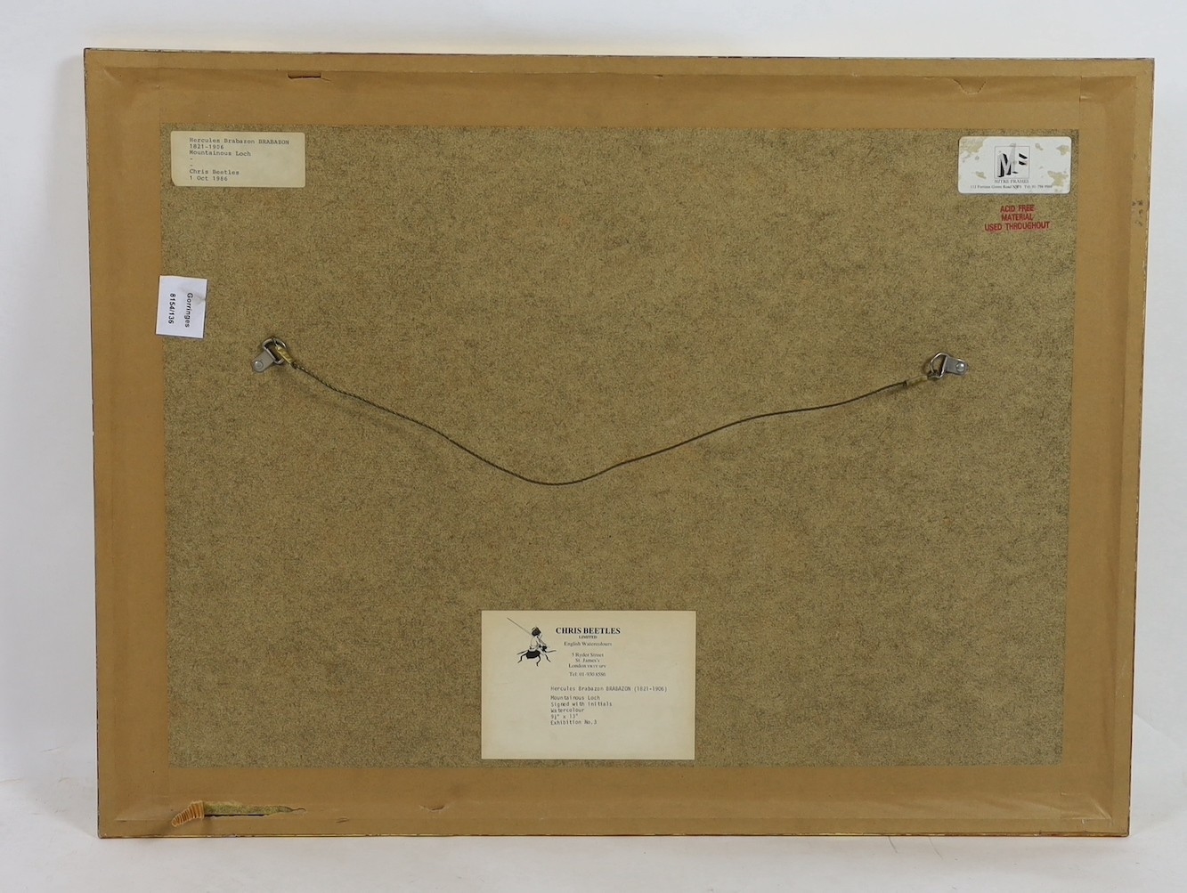 Hercules Brabazon Brabazon | Mountainous loch | MutualArt