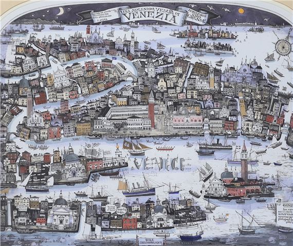 Graham Clarke | It a doge's life on the Grand Canal | MutualArt