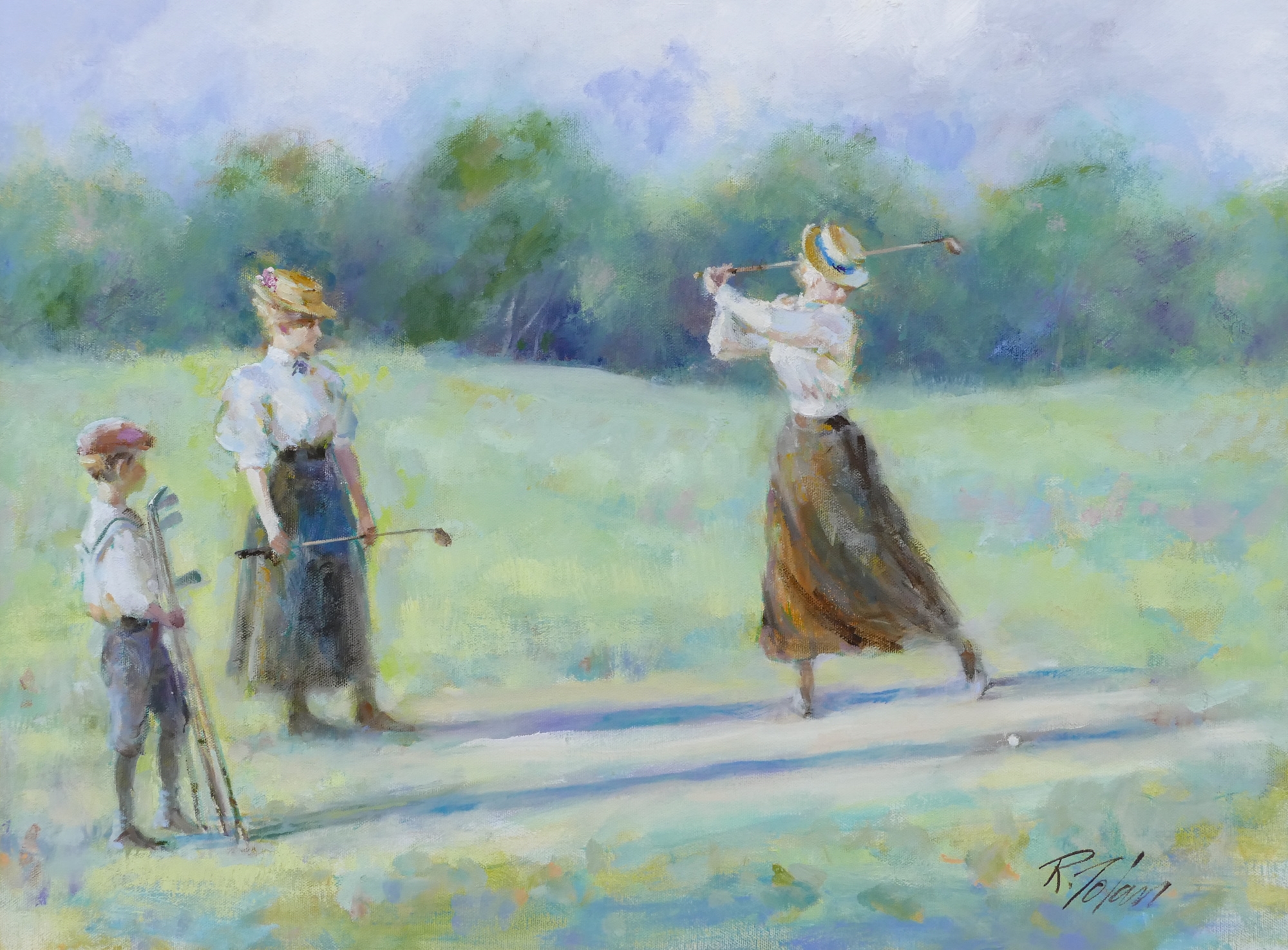 Richard Tolan | On the Links | MutualArt