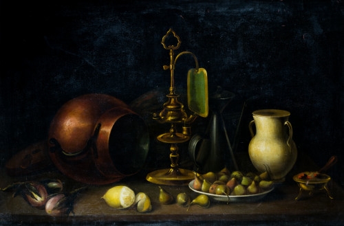 Spanish School, 20th Century | Bodegón con frutas | MutualArt