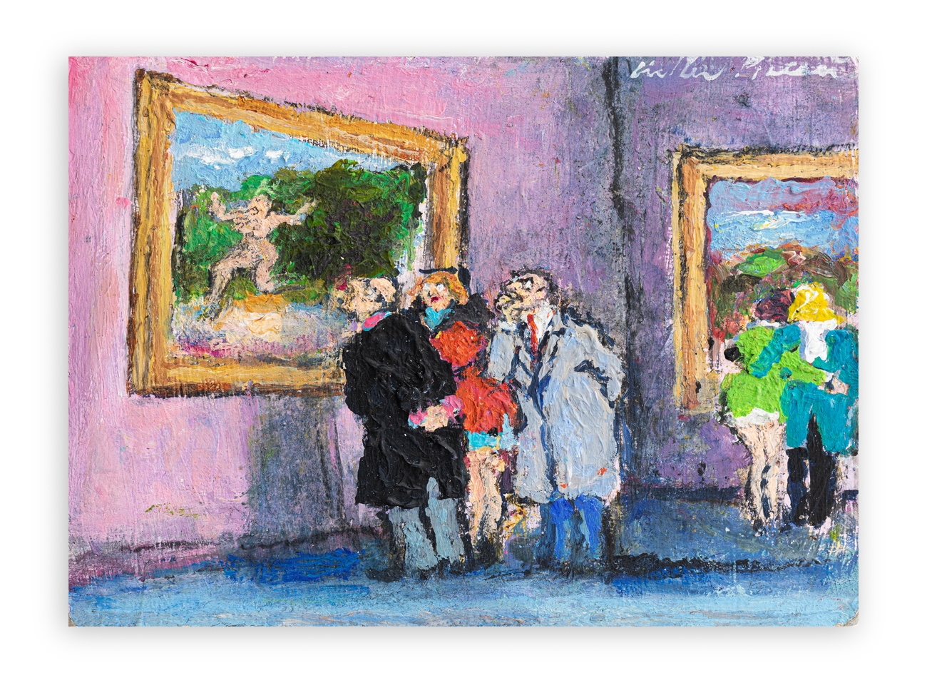 Walter Piacesi | Visita al museo (2012) | MutualArt