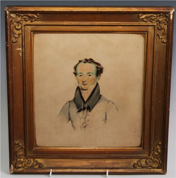 English School, 19th Century | Portrait of Reverend Frances Gottwaltz ...