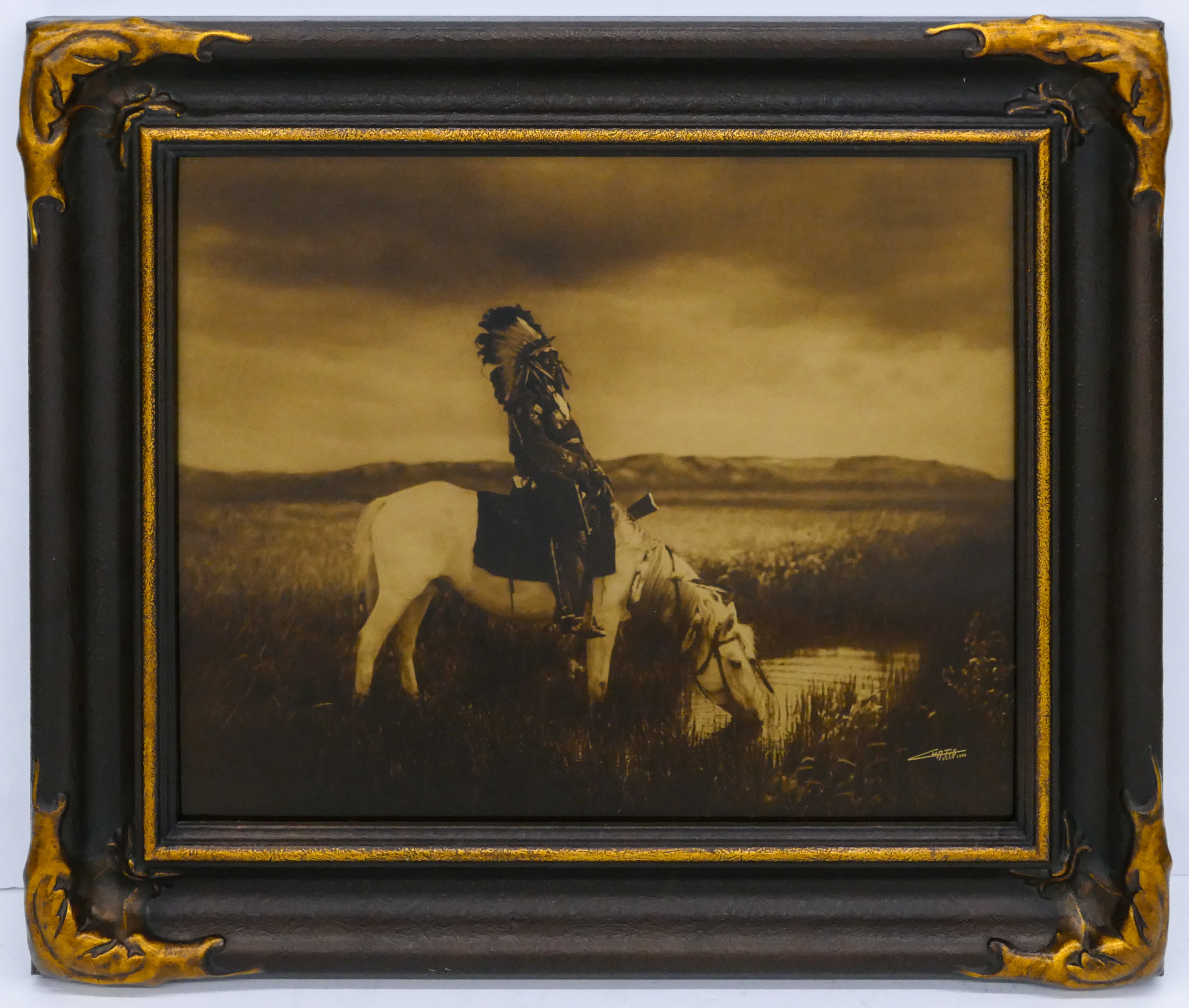 Edward S. Curtis | An Oasis in the Badlands 1905 (1905) | MutualArt