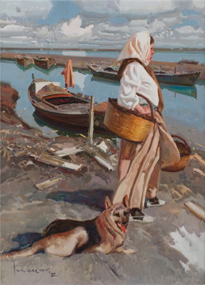 Eustaquio Segrelles | Canal del Palmar (1982) | MutualArt