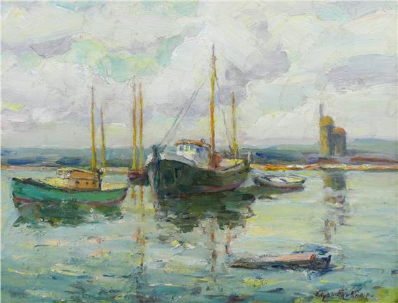 J. Edgar Forkner | Northwest Fishing Boats | MutualArt
