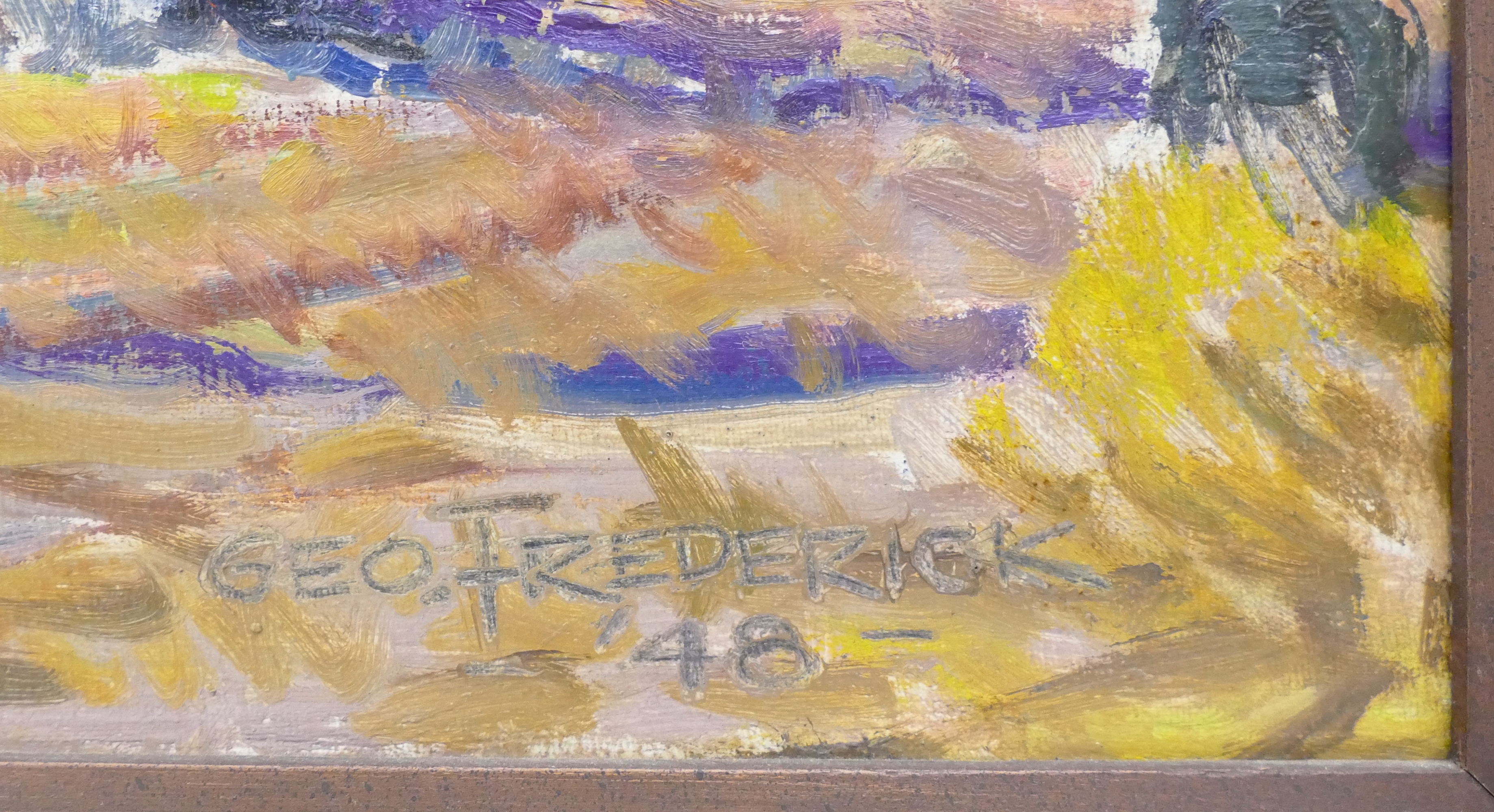 George Frederick | Summer Landscape 1948 (1948) | MutualArt