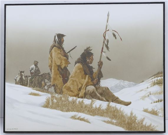 Nicholas Pace | Winter Lookout | MutualArt