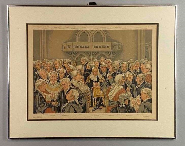 Vincent Brooks Day & Son | Supplement To Vanity Fair Lithograph (1891 ...