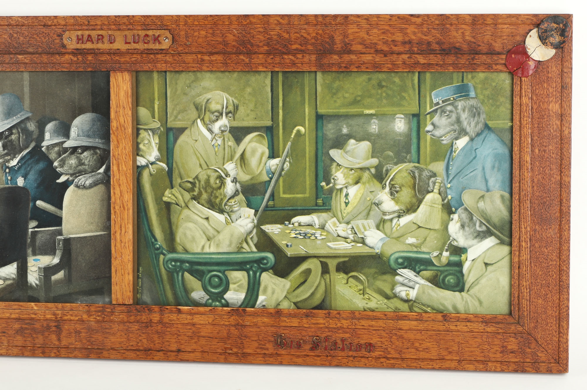 Cassius Marcellus Coolidge | Billiards and Coolidge Dogs Playing Cards ...