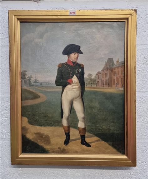 European School, 19th Century | Standing portrait of Napoleon Bonaparte ...