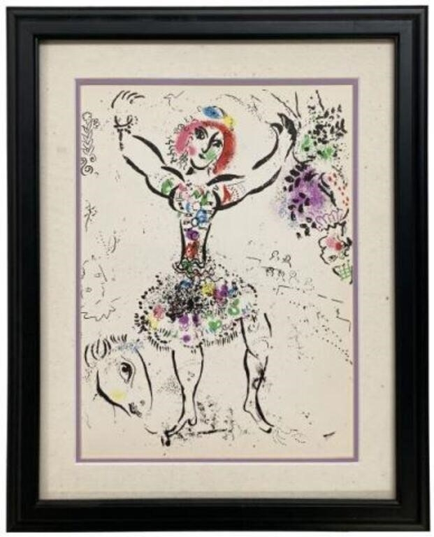 Marc Chagall | Female Juggler | MutualArt