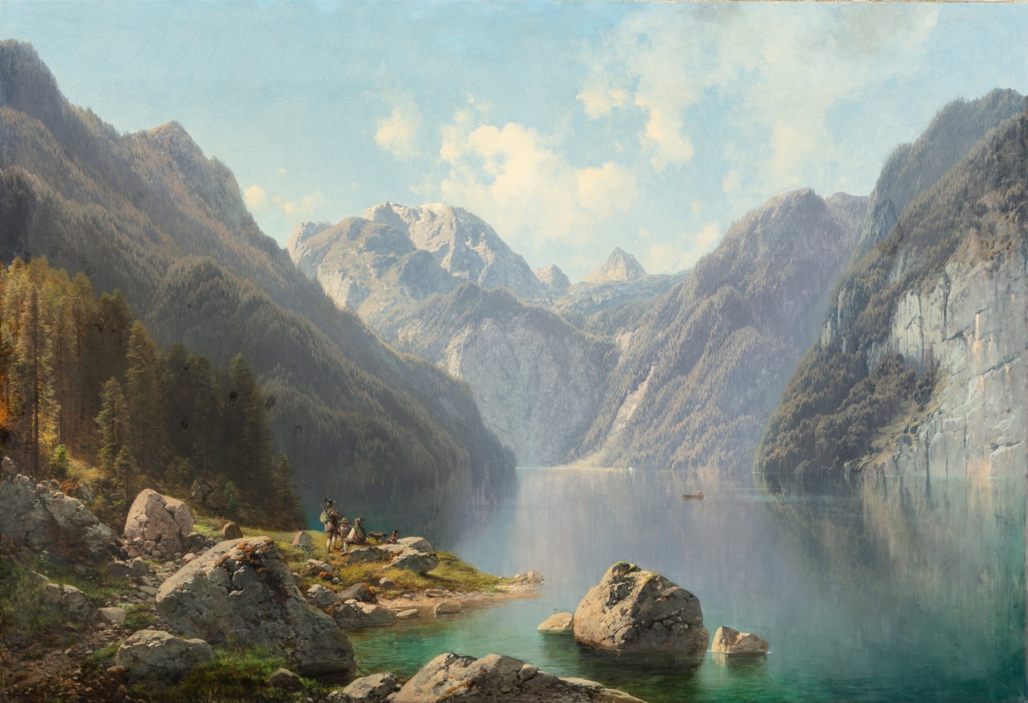 Karl Millner | Königssee (1875) | MutualArt