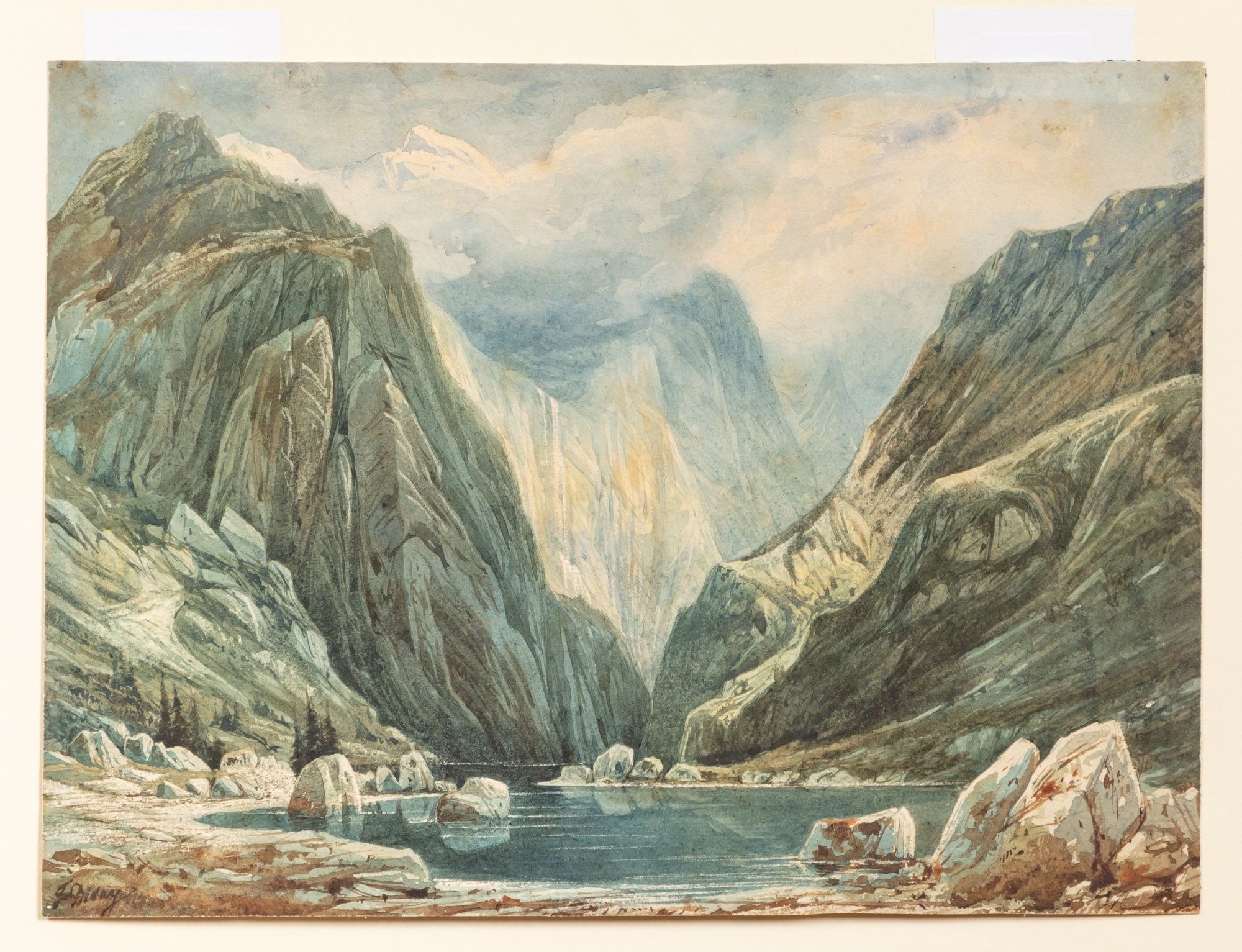 François Diday | Lac de montagne | MutualArt