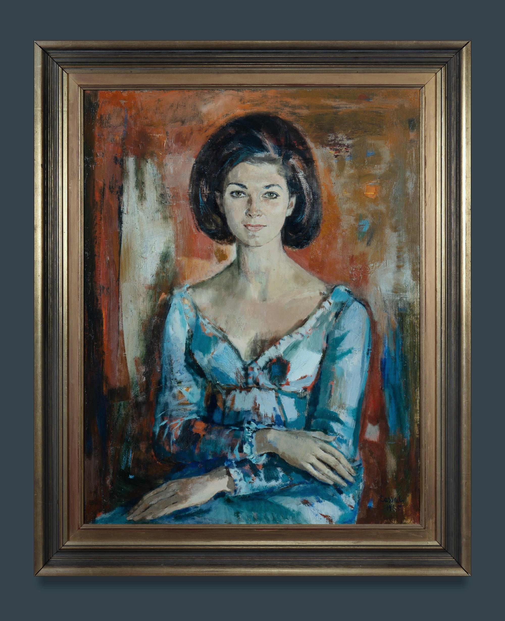 Judy Cassab | Portrait of a Woman (1965) | MutualArt