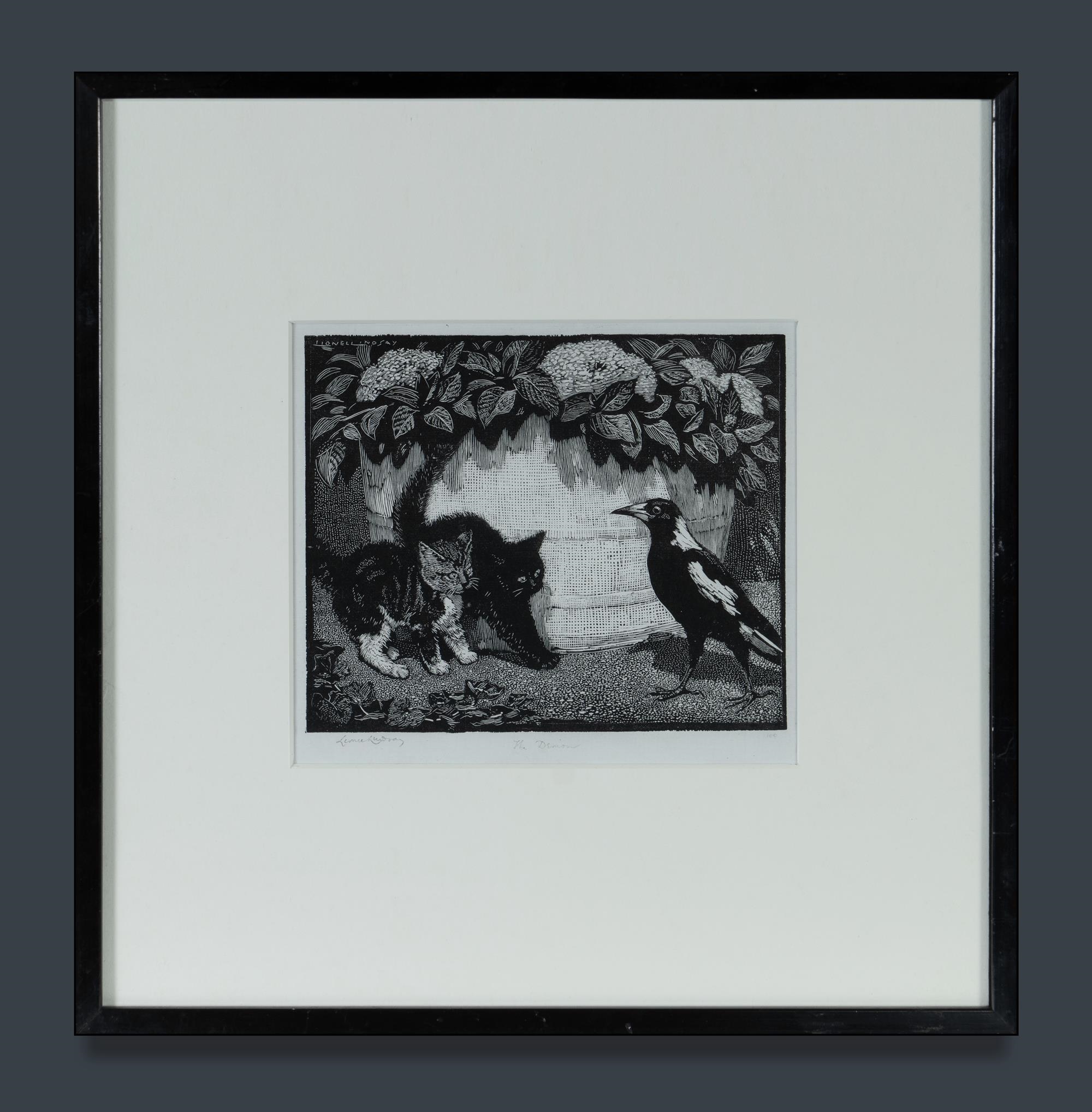 Lionel Lindsay | The Demon | MutualArt
