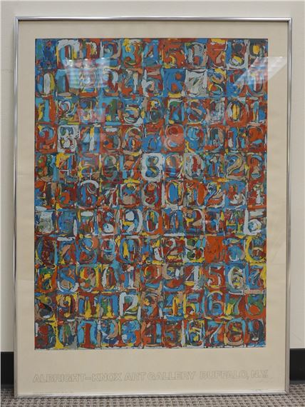 Jasper Johns | Numbers in Color (1959) | MutualArt