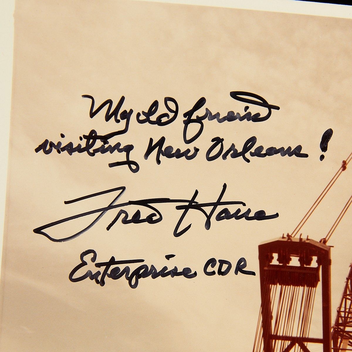 Fred Wallace Haise | Shuttle Enterprise on the back of a Boeing 747 in ...