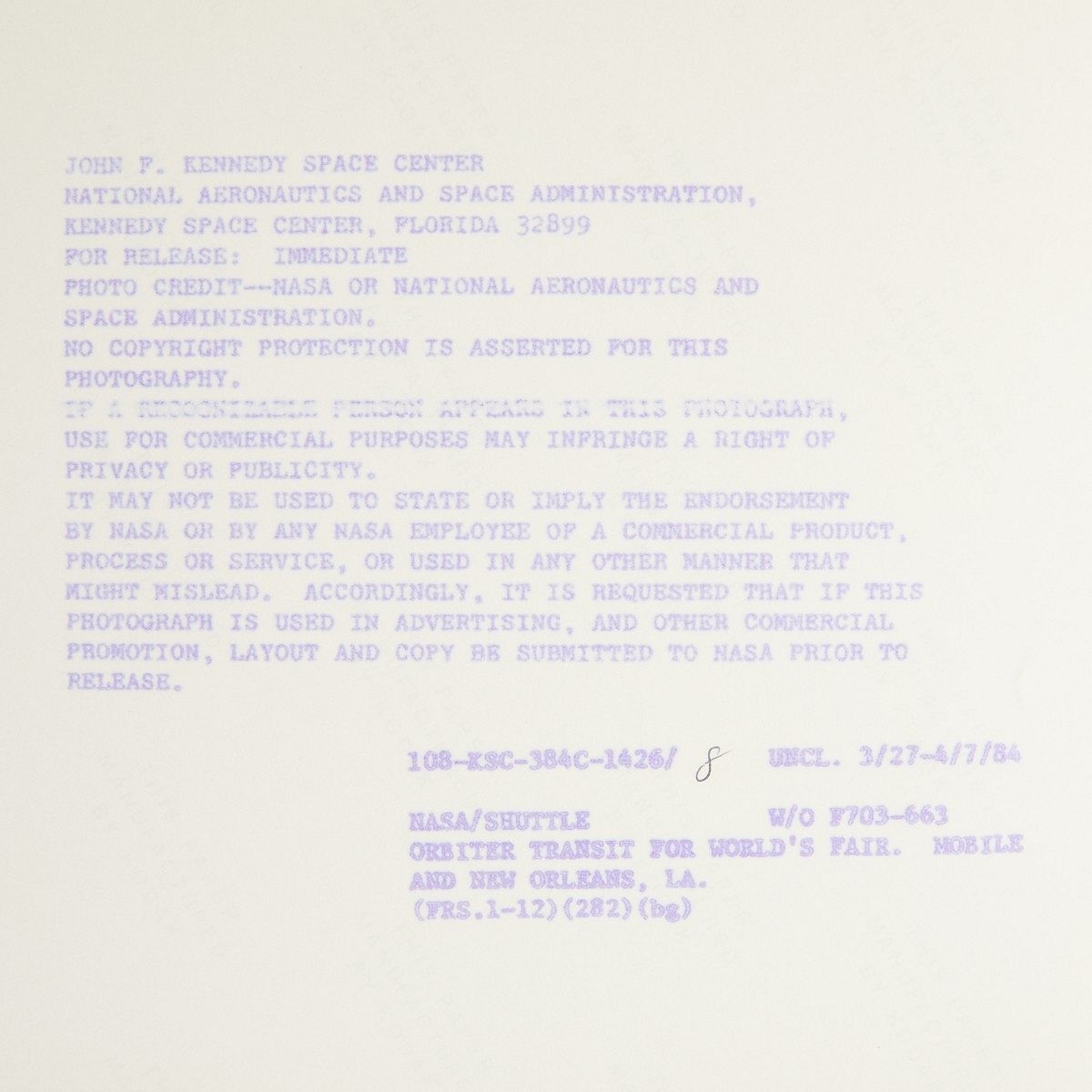 Fred Wallace Haise | Shuttle Enterprise on the back of a Boeing 747 in ...