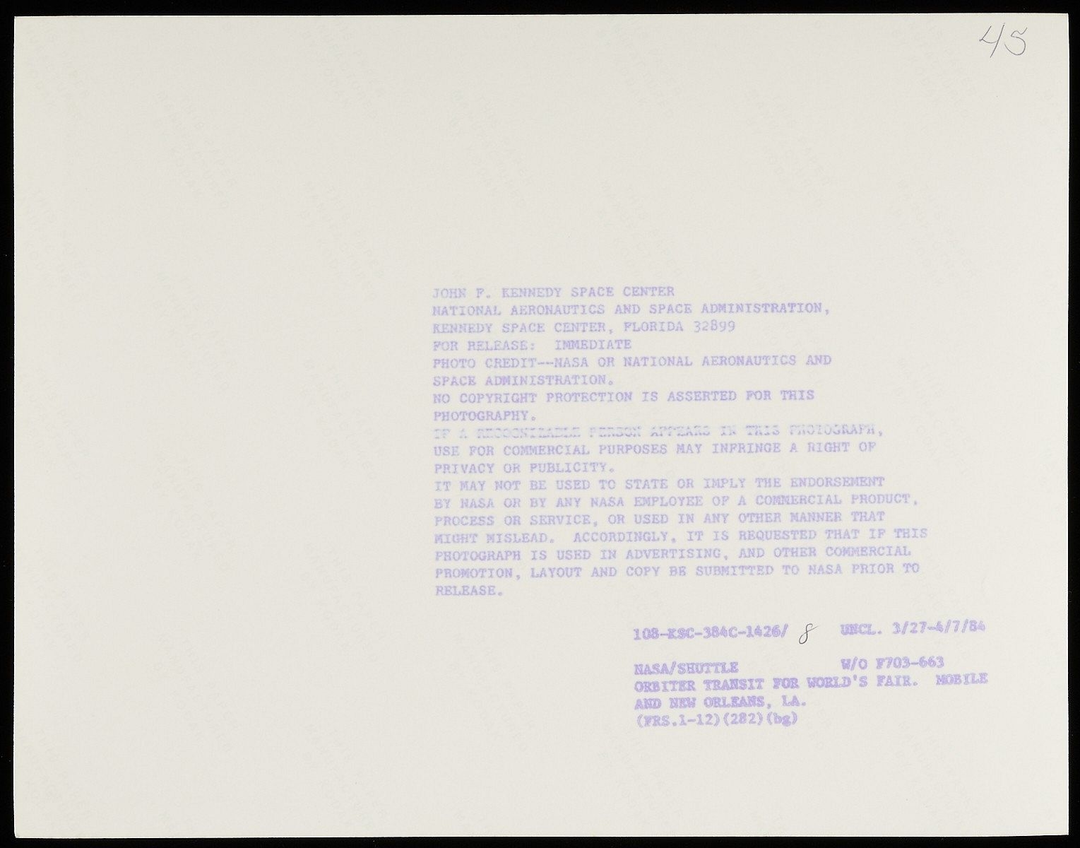 Fred Wallace Haise | Shuttle Enterprise on the back of a Boeing 747 in ...