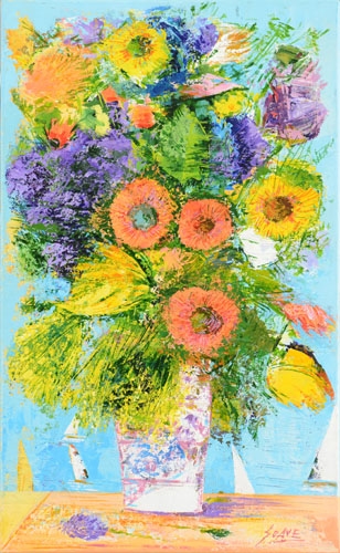 Mario Soave | Flower Vase | MutualArt