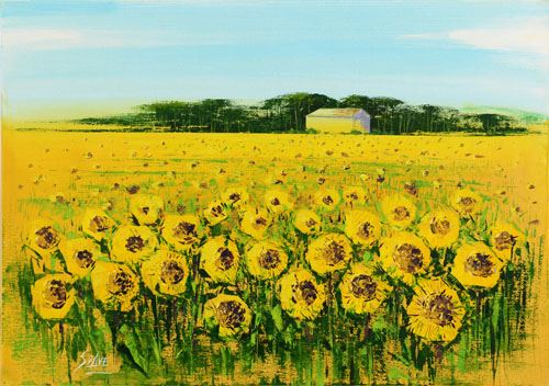 Mario Soave | Sunflowers | MutualArt