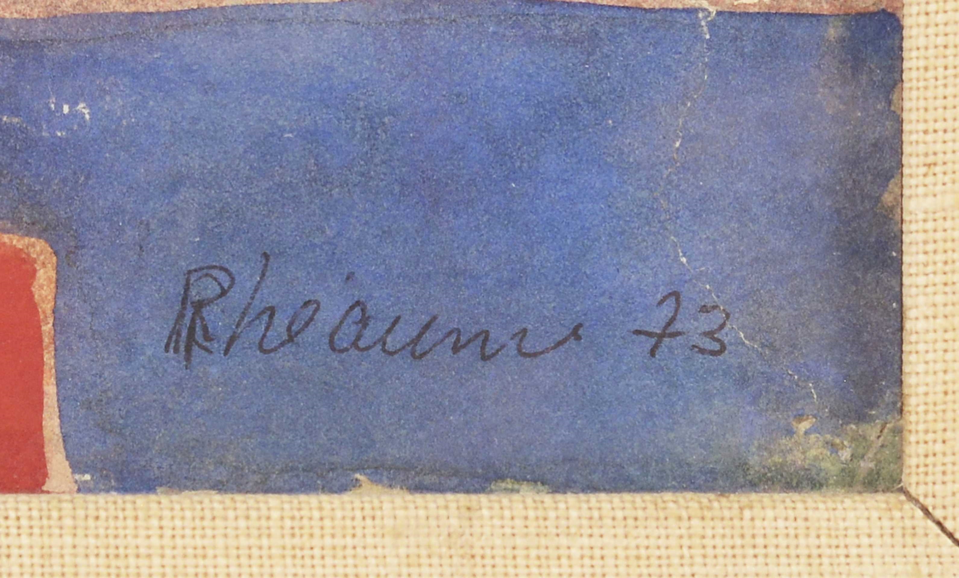 Jeanne Rhéaume | Abstraction (1973) | MutualArt