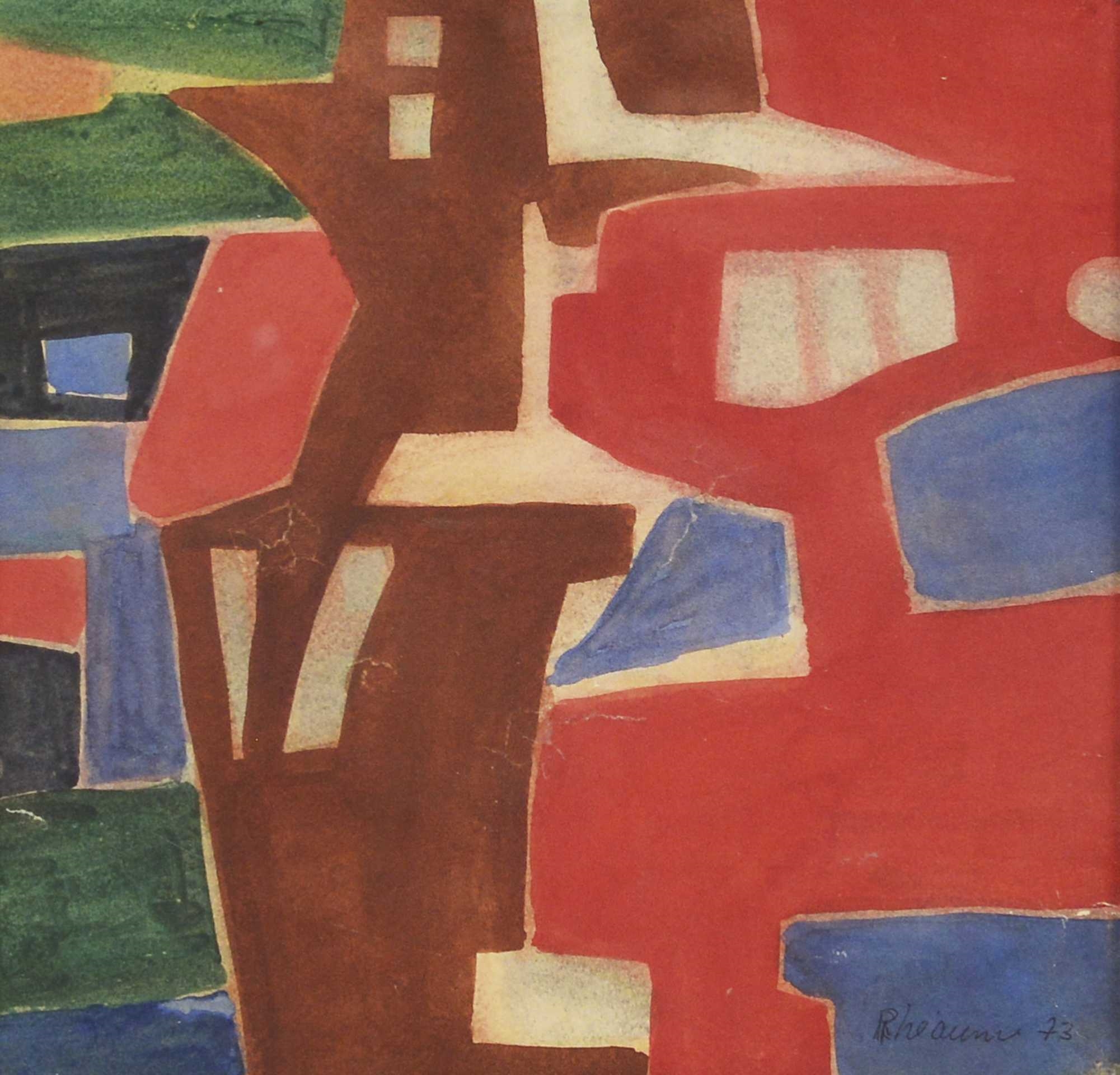 Jeanne Rhéaume | Abstraction (1973) | MutualArt