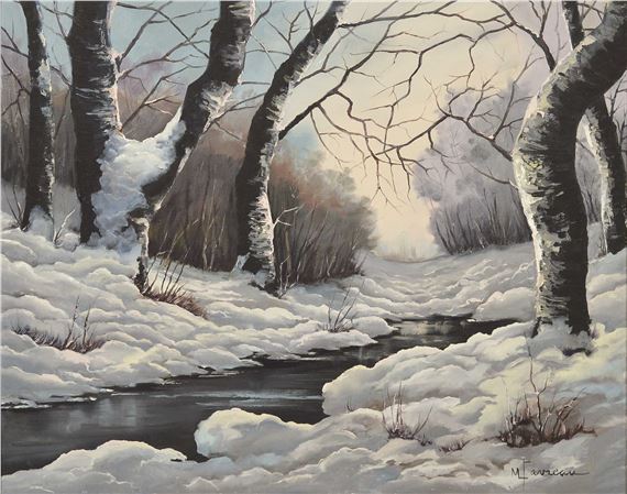 Marcel Favreau | Scène d'hiver | MutualArt