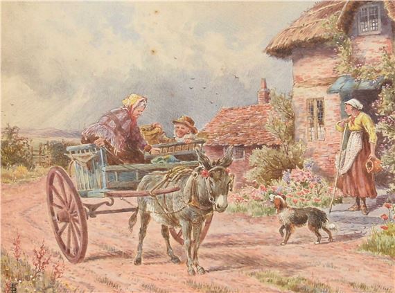 Myles Birket Foster | Farmhouse | MutualArt