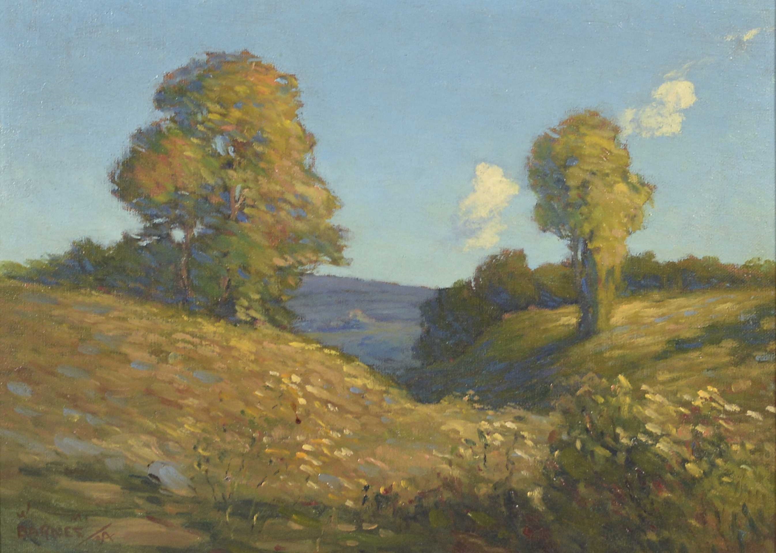 Wilfred Molson Barnes | Blue and Gold (1934) | MutualArt