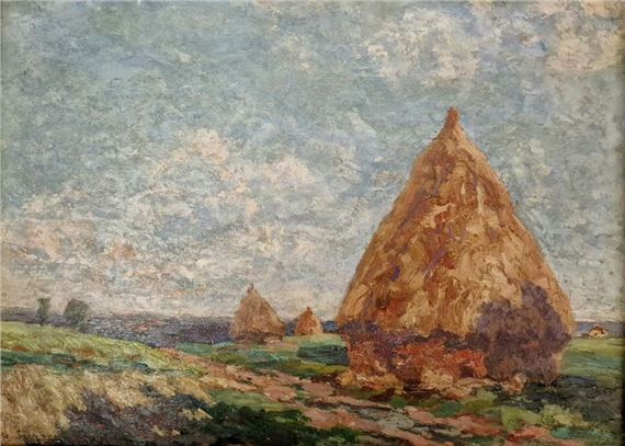 Paul Surtel | Haystacks | MutualArt