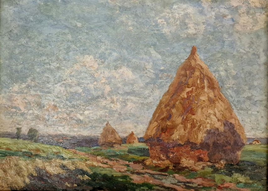 Paul Surtel | Haystacks | MutualArt