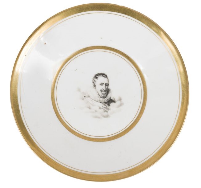 Guillaume Dupré | SAUCER IN HARD PORCELAIN | MutualArt